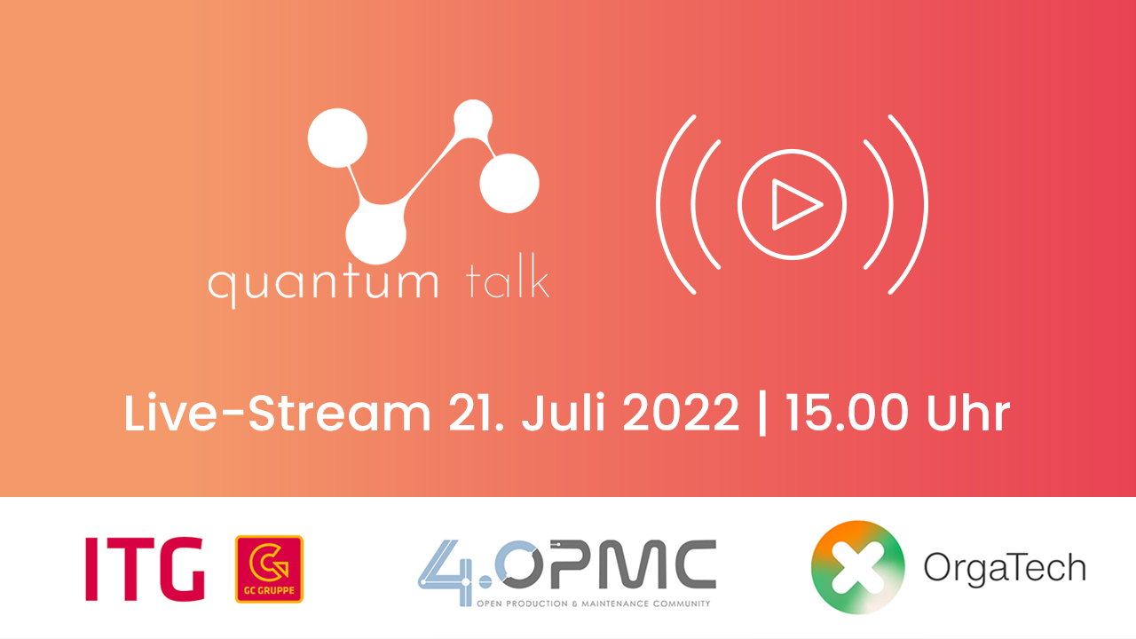 quantum talk 21.07.2022: SLIM im Live-Stream